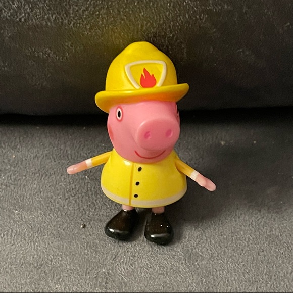 Peppa Pig | Toys | Peppa Pig Fire Fighter Figurine | Poshmark